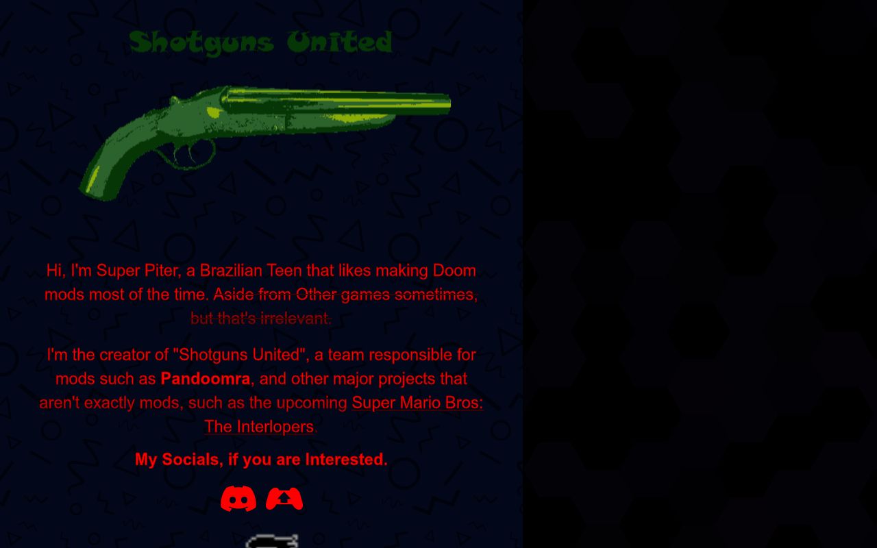 The Official Shotguns United/Super Piter Carrd.co Page